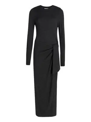 Isabel Marant Étoile Jozira Draped Sweaterdress - Anthracite