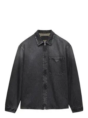 Prada Denim Shirt - Black