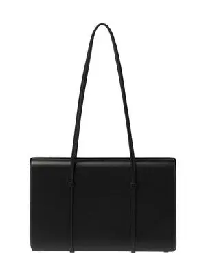Carolina Herrera Luci Leather Shoulder Bag - Black
