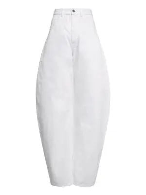 ALAÏA Barrel Mid-rise Jeans