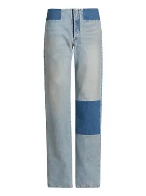 MAISON MARGIELA Patchwork Denim Pants - Medium Blue