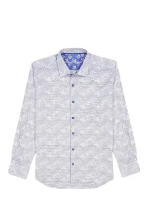 Robert Graham Akehurst Printed Long-sleeve Button-front Shirt - Multi