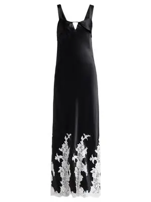 SIMKHAI Lea Lace Insert Maxi Dress