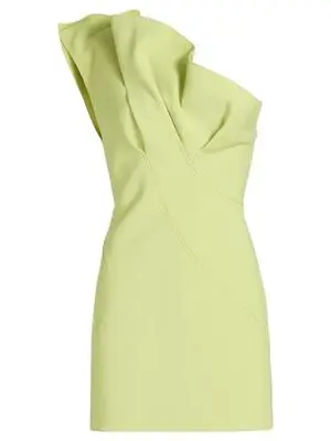 Acler Forever Young Lugano Mini Dress - Honeydew
