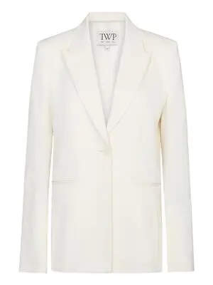 TWP Her Fit Linen-blend Blazer