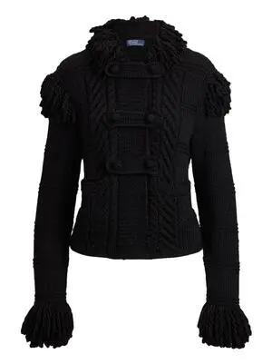 POLO RALPH LAUREN Cable-knit Wool Cardigan