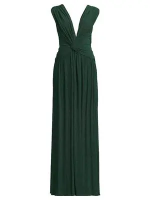 Black Halo Eliora Ruched Gown - Fern