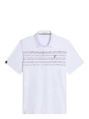 ASHWORTH GOLF Mini Chest Stripe Polo