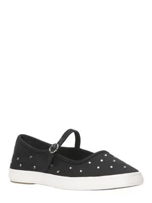 Keds® Square Toe Mary Jane Sneaker Black
