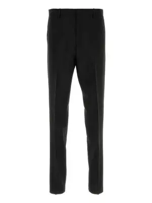 Fendi Mohair Blend Pant - Black