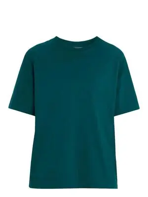 Dries Van Noten Heydu Cotton Short-sleeve T-shirt - Emerald