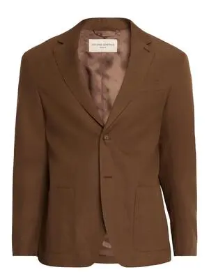 OFFICINE GÉNÉRALE Michel Relaxed Single-breasted Jacket