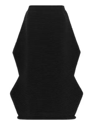 ISSEY MIYAKE 'zig Zag Knit' Skirt