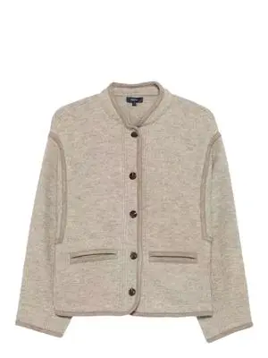 SOEUR Olympe Button-up Wool Jacket