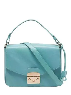 Furla Metropolis Top-handle Crossbody Bag Blue