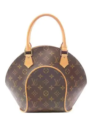 LOUIS VUITTON 1998 Monogram Ellipse Pm Handbag - Brown