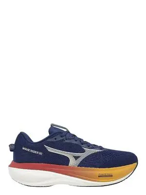 Mizuno Wave Rider 30 Super Wide 'navy White - Blue