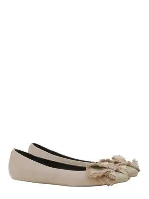 LANVIN The Bow Ballerina Flats