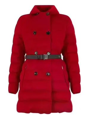 MOORER Mitria-ilw Belted Double-breasted Coat