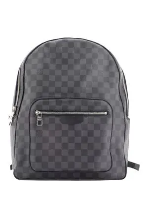 LOUIS VUITTON Josh Damier Graphite Backpack - Black