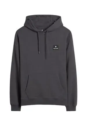 SNOW PEAK New Standard Square Logo Hoodie Charcoal