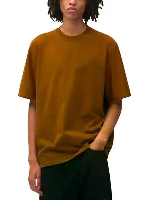 ARTE ANTWERP Graphic-print Cotton T-shirt - Brown