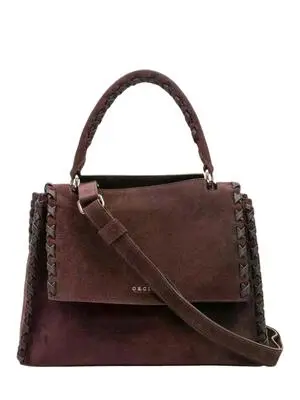 Orciani Medium Sveva Whipstitch-trim Tote Bag - Red