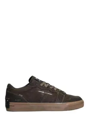 CRIME LONDON Playoff Logo-print Sneakers - Brown