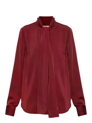 Michael Kors Pussy-bow Shirt - Red