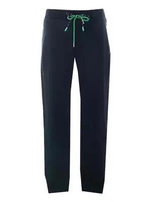 Patrizia Pepe Logo-print Side-stripe Track Pants - Blue