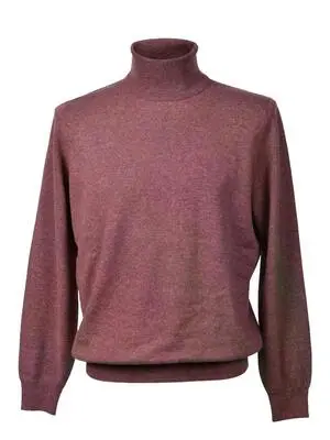 Brunello Cucinelli Turtleneck Sweater - Red