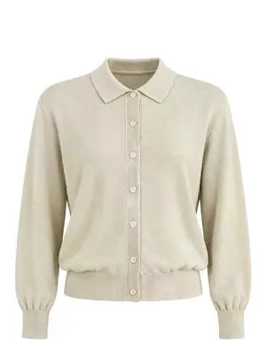 BASERANGE Tier Polo Cardigan