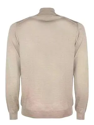 Fedeli Roll-neck Sweater - Neutrals