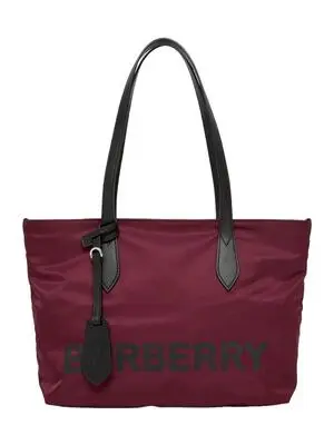 Burberry Logo Handbag - Red