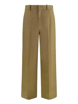 BALENCIAGA Large-chino Trousers In Camel