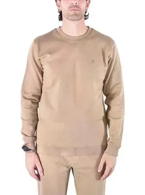 DONDUP Logo-embroidered Sweatshirt - Neutrals