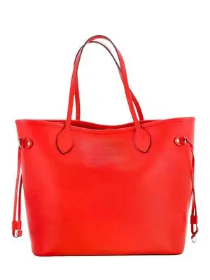 LOUIS VUITTON Neverfull Epi Leather Mm Tote Bag - Red