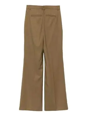 MANUEL RITZ Wide-leg Tailored Trousers - Brown