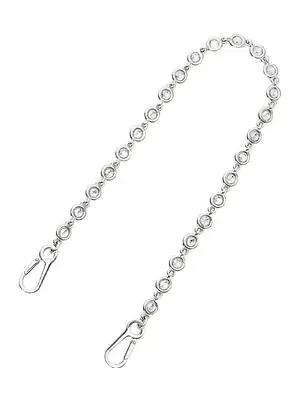 LOEWE Crystal Donut Brass Chain Strap