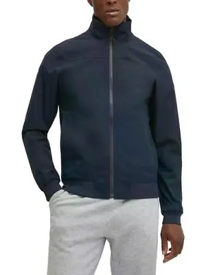 DIDRIKSONS Alvin High-neck Zip-up Jacket - Blue