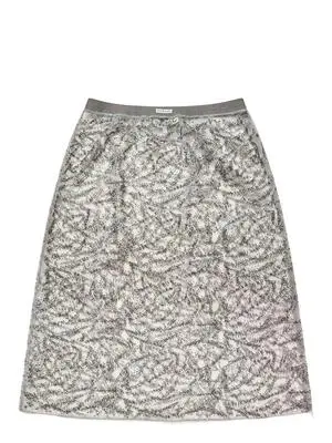 Munthe Vatosha Sequin-embellished Skirt - Silver