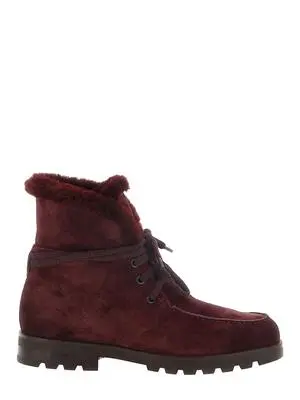 Santoni Suede Ankle Boots - Multicolor