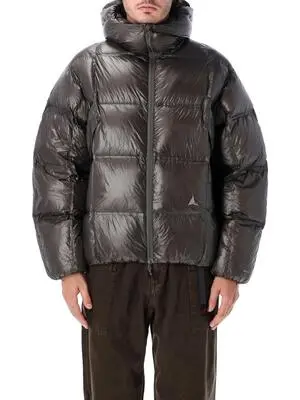 ROA Cube 650 Fill Power Mini Down Jacket With Water-repellent Matte Ripstop Hood - Graphite