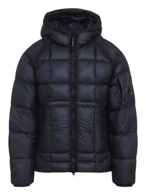 C.P. COMPANY Cp Company Mini Matte NFC Lens Hooded Zip Jacket With Adjustable Hem