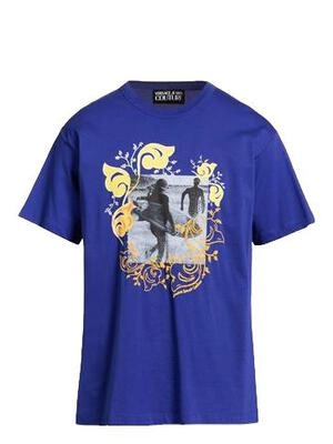 Versace T-shirt Size Cotton - Blue