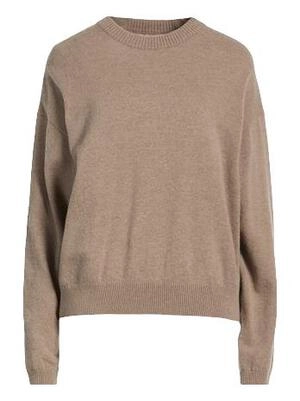 NAPAPIJRI D-mis C W Woman Sweater Taupe Size Xl Wool, Polyester