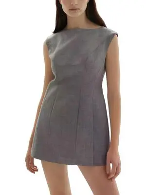 JOAEN Kelli Sleeveless Pleated Mini Dress