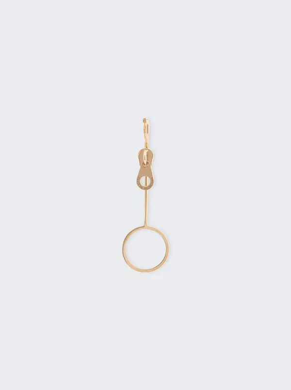 Delfina Delettrez Zip Earring - Gold