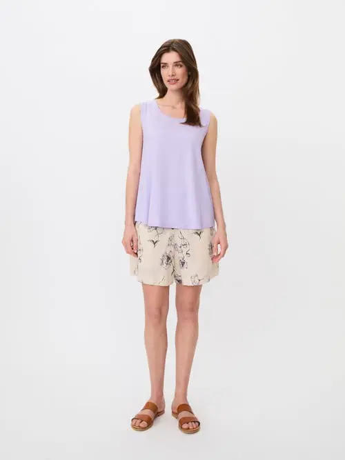 MASAI COPENHAGEN Crinkle Cotton Floral Print Shorts
