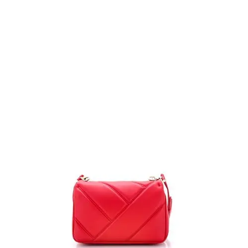BVLGARI Serpenti Cabochon Messenger Bag Diagonal Quilted Leather